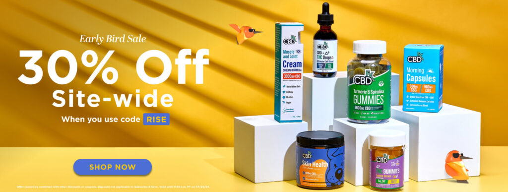 Organically Grown Hemp CBD Products | Online CBD Store | CBDfx